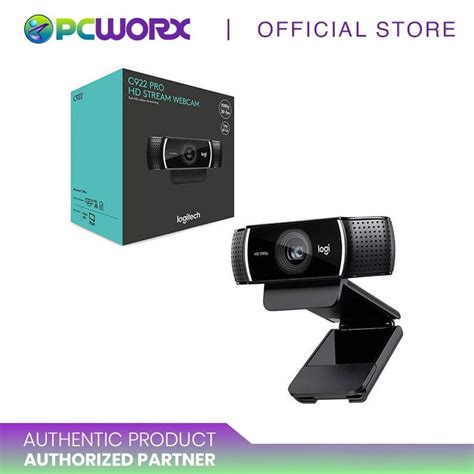 Logitech C922 Pro Stream Webcam HD 1080p 30fps Or HD 720p 60fps Hyperfast Streaming Stereo