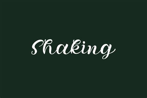 shaking fonts shmonts