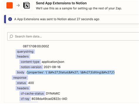 notion app extension can t escape quotes zapier community