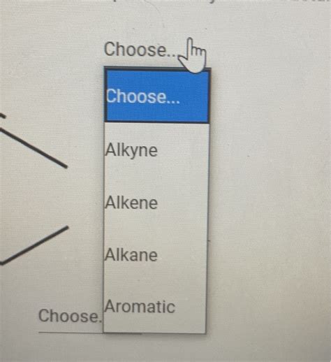 Solved Identify The Type Of Hydrocarbon Represented By Each