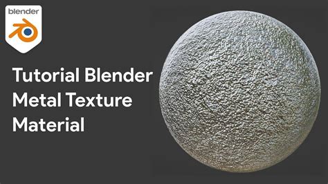 Tutorial Blender Metal Texture Material Beginner Tutorial Tutorials