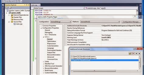 Simply Using OpenCV With Visual Studio