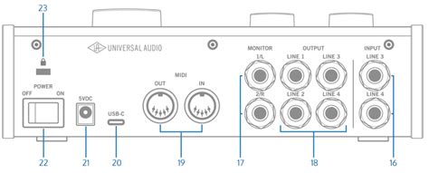 Universal Audio Volt 476 Usb Audio Interface User Manual