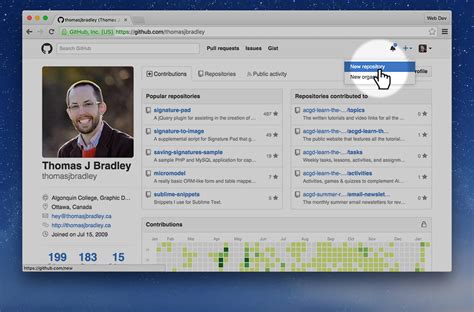 Website On Github · Web Dev 1 · Learn The Web