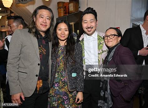 Timo Chen Chloé Zhao Andrew Ahn And A Guest Attends The 2023 Film News Photo Getty Images