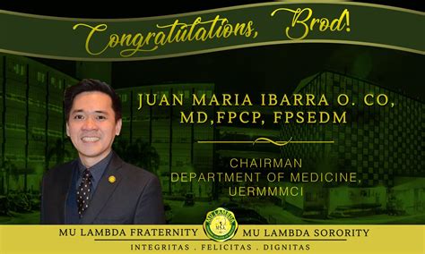 The Mu Mu Lambda Fraternity And Mu Lambda Sorority