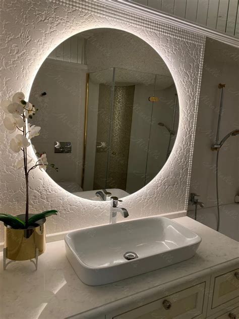 Купить зеркало с подсветкой в Москве — Eclipse | Miralls