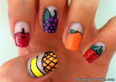 14 Nail Designs Food Images Fast Food Nail Art Food Nail Art And Ice