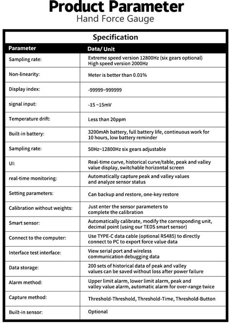 Automobile Physical Chassis Dynamometer Force Measuring Instrument Tension Digital Display