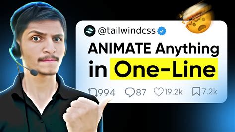 New Package Makes Tailwindcss Animation Easy 🙄 Tailwindcss Frontend Youtube