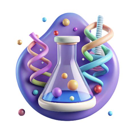 Serene Creative Genetic Research Lab Icon Isolated Cutout Exclusive