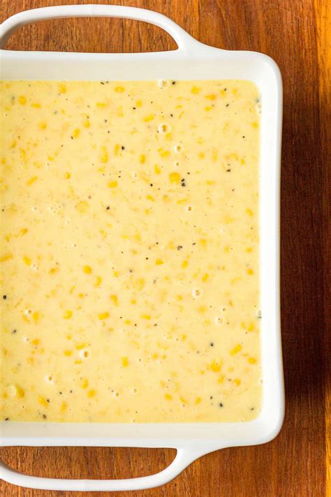 Baked Creamed Corn Casserole Without Jiffy Mix