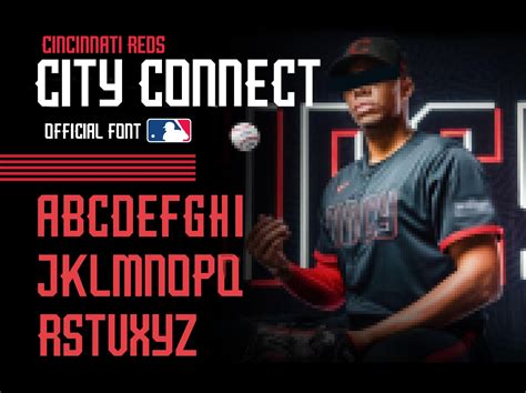 Typography Cincy Cincinnati 2023 Mlb Baseball Baseball Ttf Otf