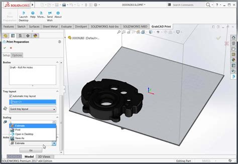 announcing the new grabcad print solidworks add in