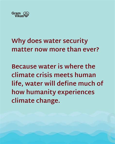 Why Does Water Security Matter Now More Than Ever Water The Grove