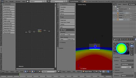 Cycles Render Engine Increase The Length Of The Z Buffer Blender
