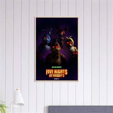 Five Nights At Freddys Movie Poster Five Nights At Freddys Classic