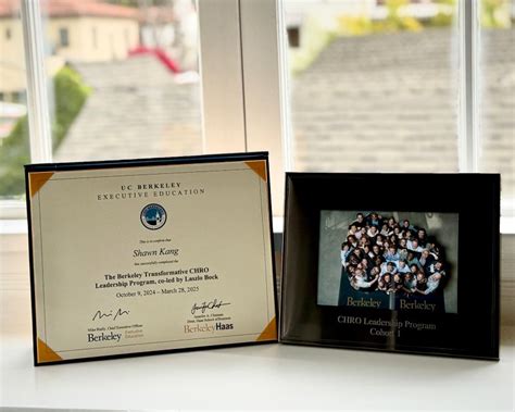 I Am Excited To Share That I Completed The Berkeley Transformative Chro