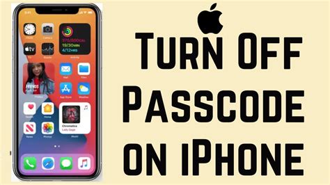 How To Turn Off Passcode On IPhone YouTube