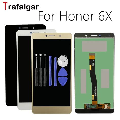 Huawei Honor 6X LCD GR5 2017 Display Touch Screen Digitizer BLN L24 AL10 L21 L22 For Honor6X