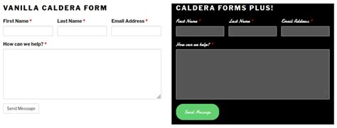 Embed And Style Caldera Forms With Elements Plus • Cssigniter