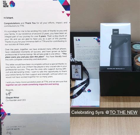 Srikant Pandey On Linkedin Workanniversary Tothenew