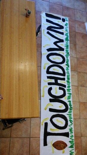 Flag Football Run Banner