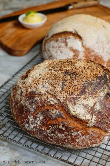 100 Whole Wheat No Knead Bread The Delicious Crescent