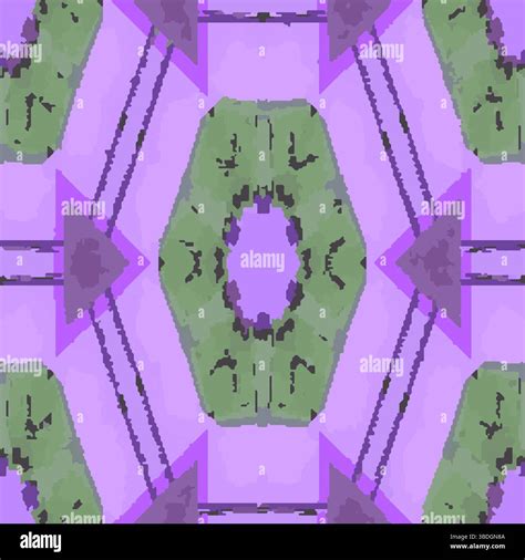 Textile Green And Purple Stock Vector Images Alamy