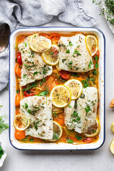 Baked Cod Skinnytaste Natures Gateway