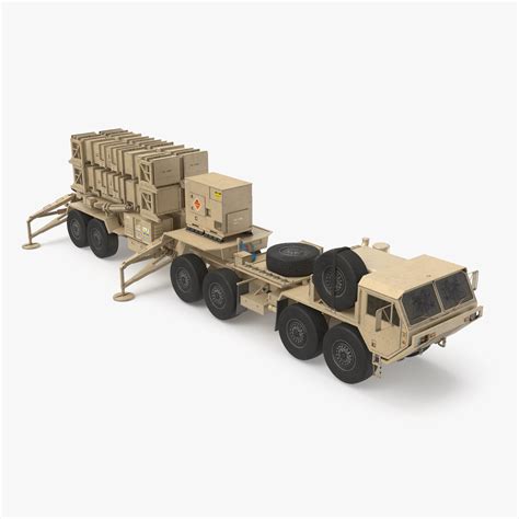 Oshkosh Hemtt M983a4 Patriot Tractor Truck 2011 Modelo 3d 149 3ds C4d Fbx Lwo Ma Obj