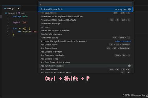 go环境搭建 vscode调试 vscode go debug csdn博客