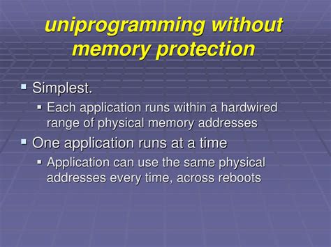 PPT Memory Protection Kernel And User Address Spaces PowerPoint Presentation ID
