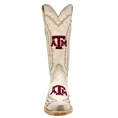 Womens Officially Licensed Texas Aandm Cowgirl Boots