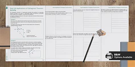 Real Life Applications Of Pythagoras Theorem Teacher Made