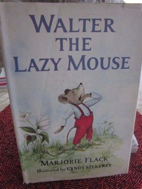 Vintage Walter The Lazy Mouse Marjorie Flack Cyndy Szekeres 1963 Hardcover Dj 1820803388