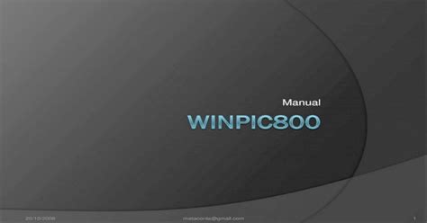 manual circuitos impresos · 2018 02 01 · para sustituir el pic 16f84a