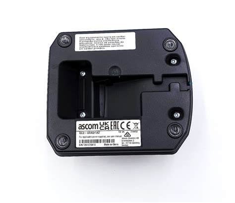 Ascom D83 Charger Charging Tray Cradle Eu Dc3 Aaad