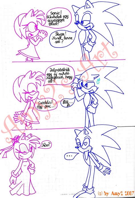 Sonamy Comic By Amy Sa Fan On Deviantart