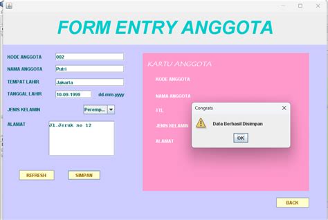 Github Anisa Perpustakaan Java