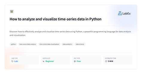 How To Analyze And Visualize Time Series Data In Python Labex
