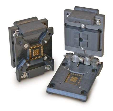 Engineered Ic Test Sockets High Pin Accuracy Us Made