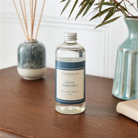 Churchgate Oud And Bergamot Diffuser Refill Dunelm