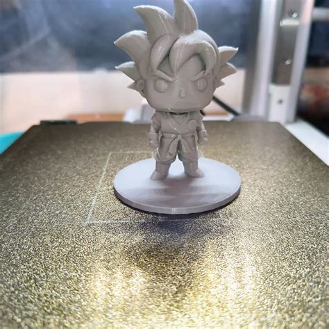 Goku Ssj God Chibi By Leny8988 Makerworld Download Free 3d Models