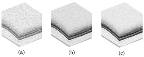A Original 3d Macular Image B The Filtered Image By Nonlinear