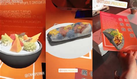 Augmented Reality Menu On Behance