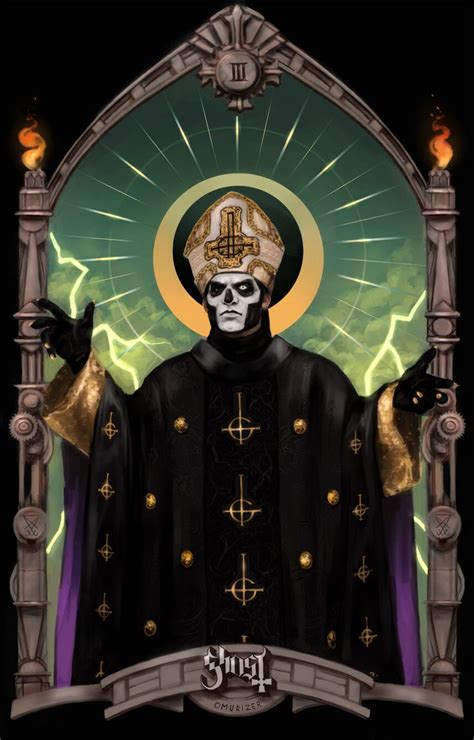 Papa Emeritus Iii Omu Rizer Ghost Tattoo Ghost Pictures Ghost Papa