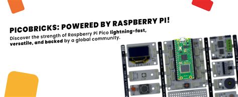 picobricks raspberry pi pico w starter kit with 12