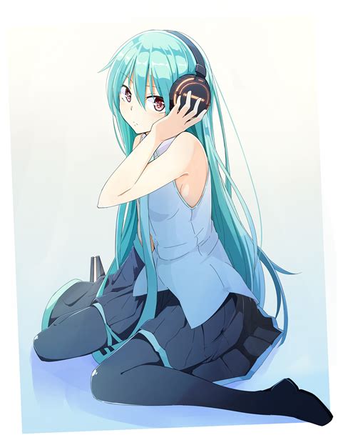 Hatsune Miku Hair Down