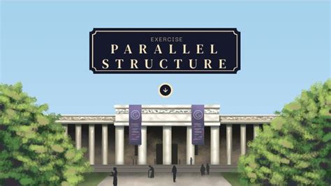 exercise for parallel structure genially